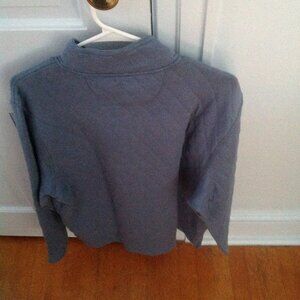 Club Room | Sweaters | Club Room Mens Large Quilted Mock Neck Blue ...